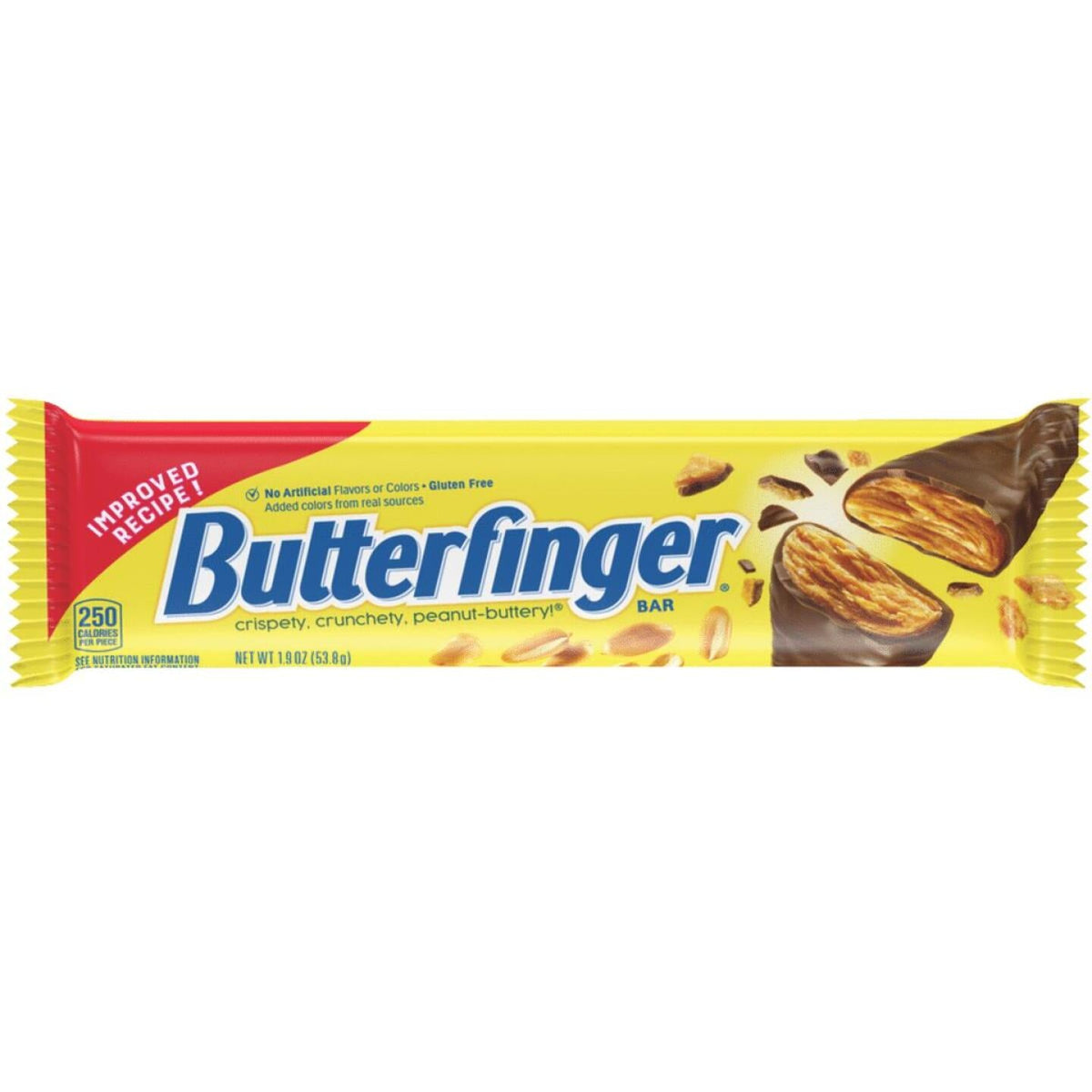 Butterfinger 1.9 Oz. Chocolate & Crunchy Peanut Butter Candy Bar - Mt ...